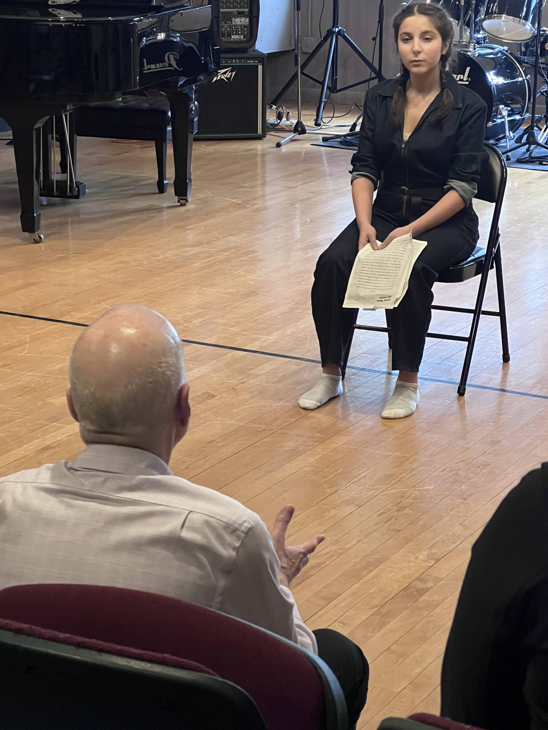 Master Class with David Krasner - Long Island High School for the Arts