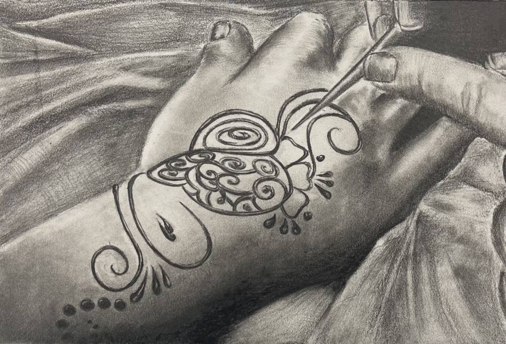 A Closer Look at the AP Art Work of Saamiya Sugrim - Long Island High ...